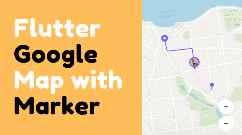 Flutter 带有自定义标记的谷歌地图📍 酷学小栈